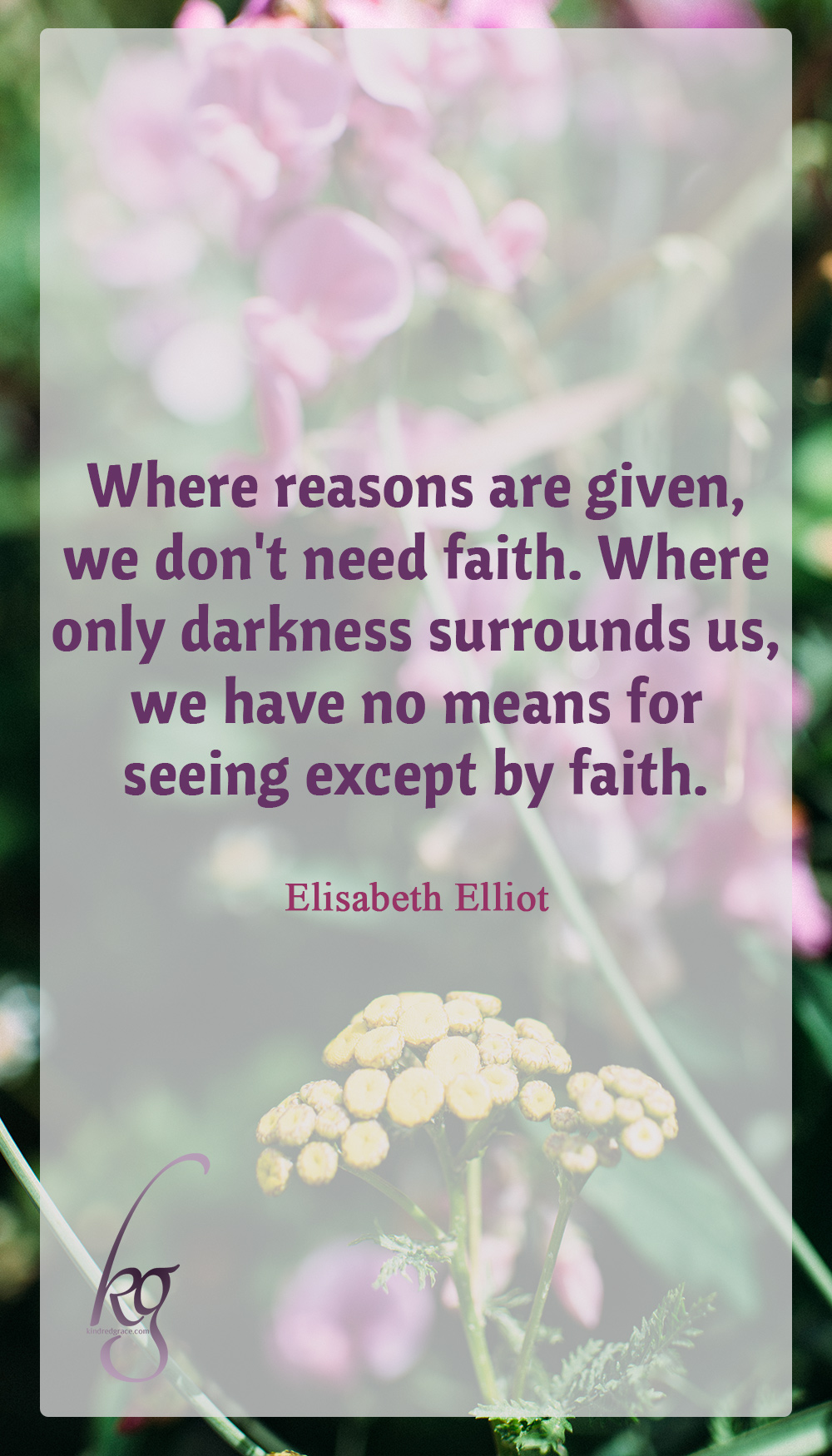 How Elisabeth Elliot Gren's Books Have Shaped My Life - Kindred Grace